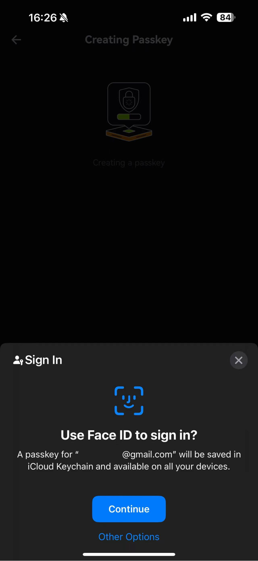 How to Create a Passkey? (App) – Help Center