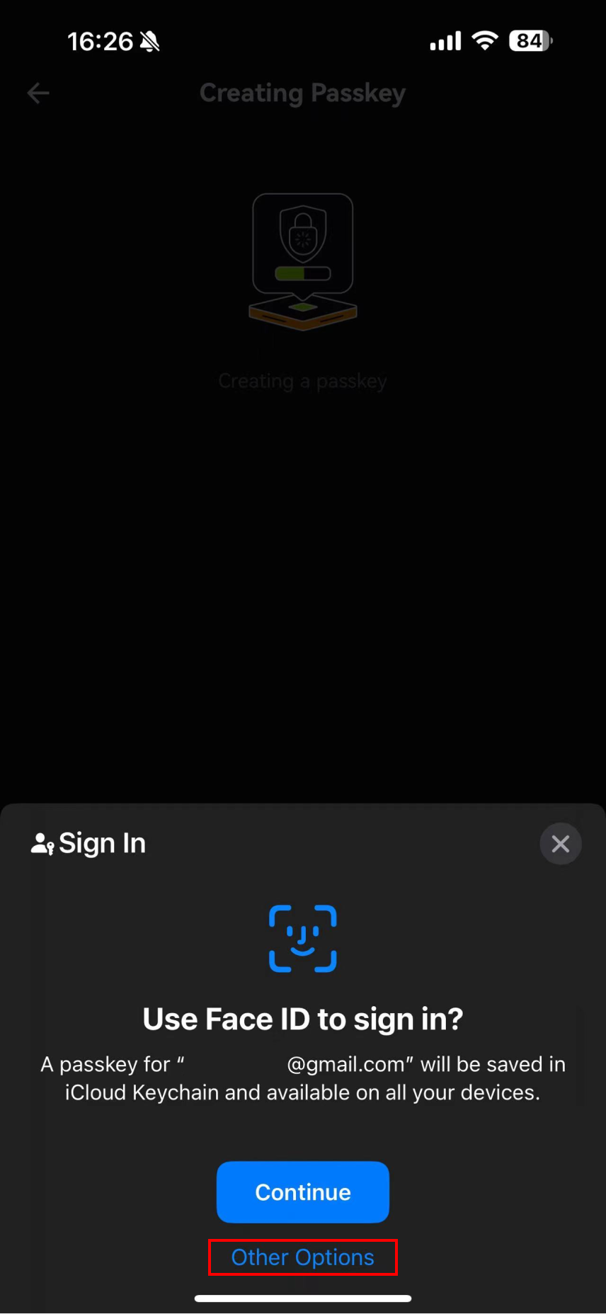 How to Create a Passkey? (App) – Help Center