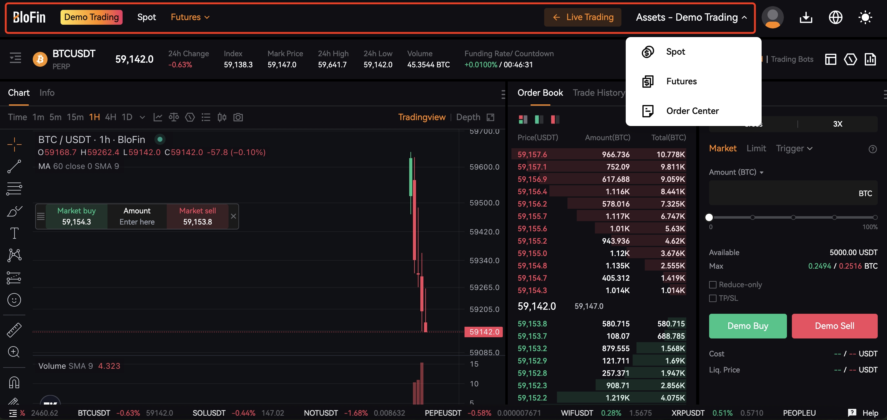 Demo Trading Now Live on BloFin! – Help Center